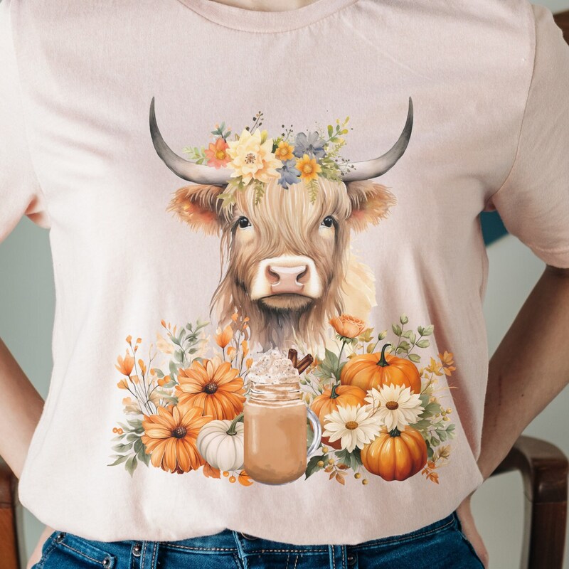 Highland Cow Shirt - Etsy