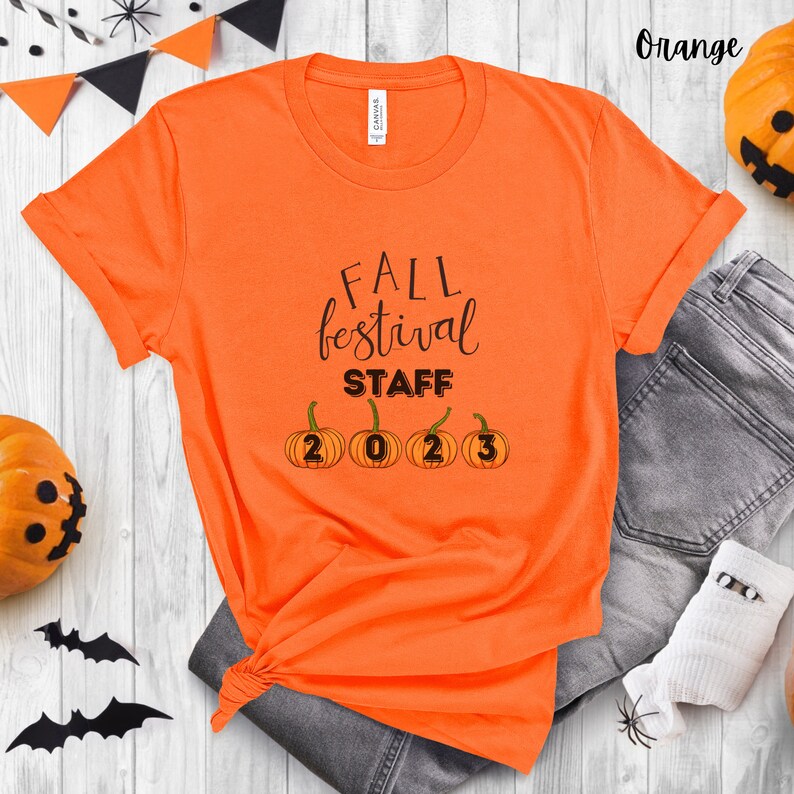 Fall Festival Staff T-shirts Community Event School Event Church Event ...