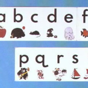 Lowercase Alphabet Wall Border - Etsy