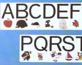 Lowercase Alphabet Wall Border - Etsy