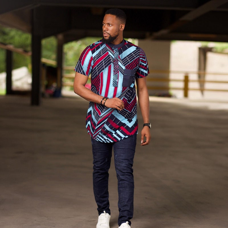 Ankara Shirt - Etsy