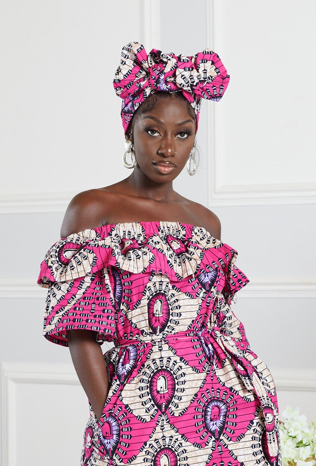 RUDOMA African Print Head Wrap African Head Wraps for Women - Etsy
