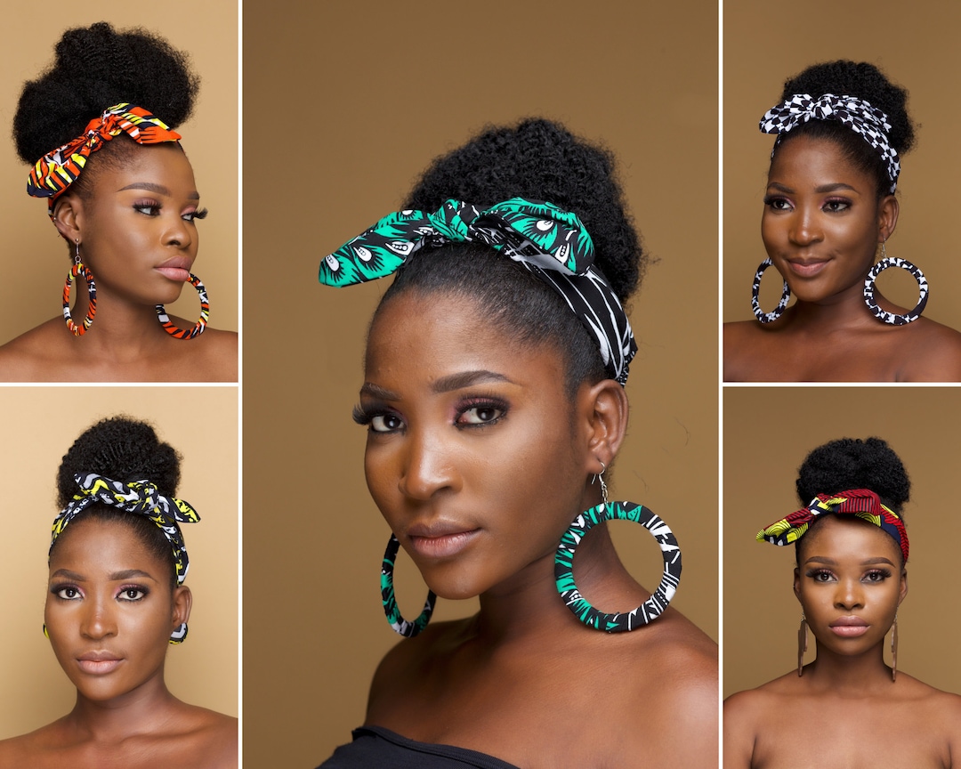 Gifts for Women Ankara Tie Front Headband African Print Headband ...