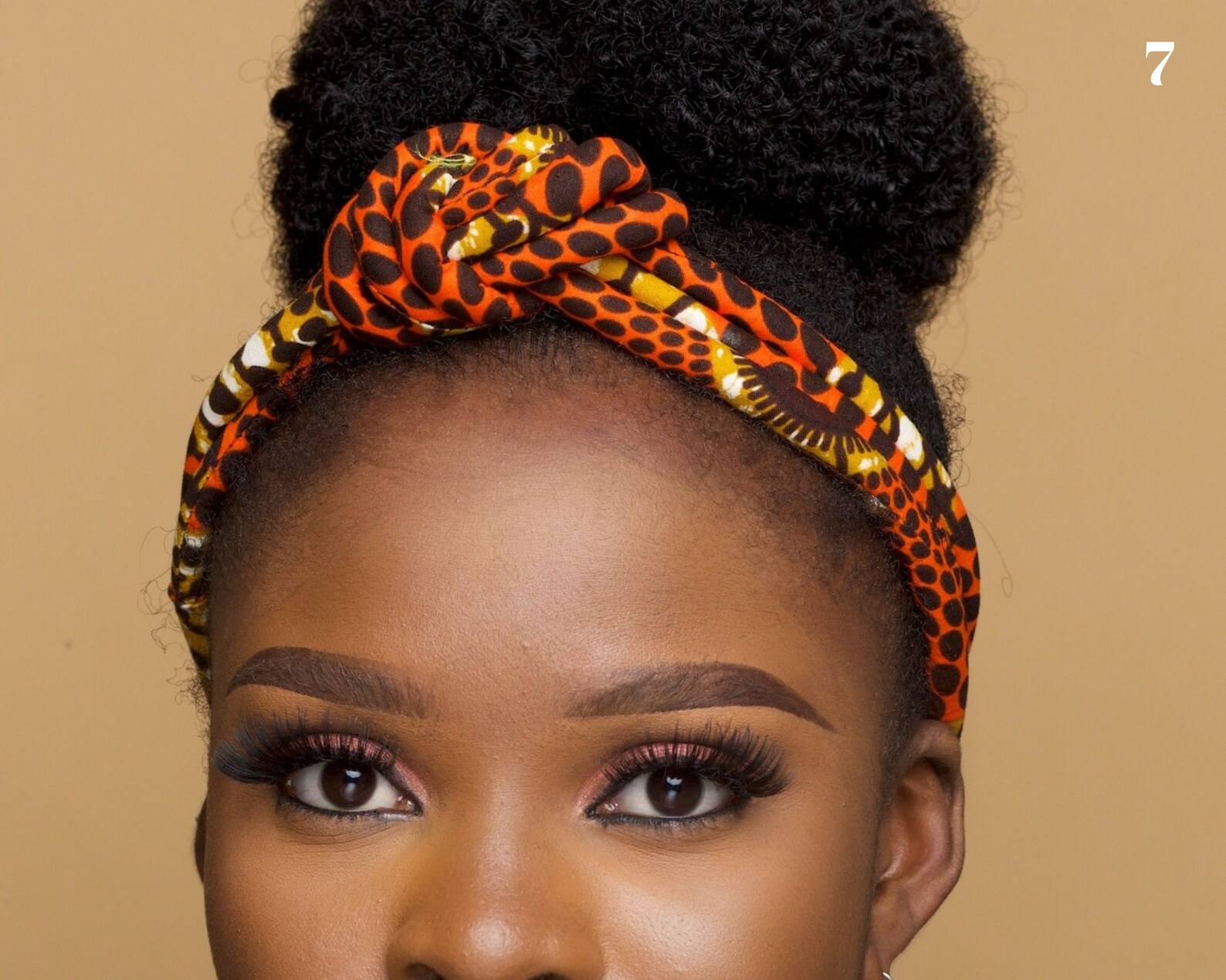 Gift African Headband Ankara Knot Front Headband Multi | Etsy UK