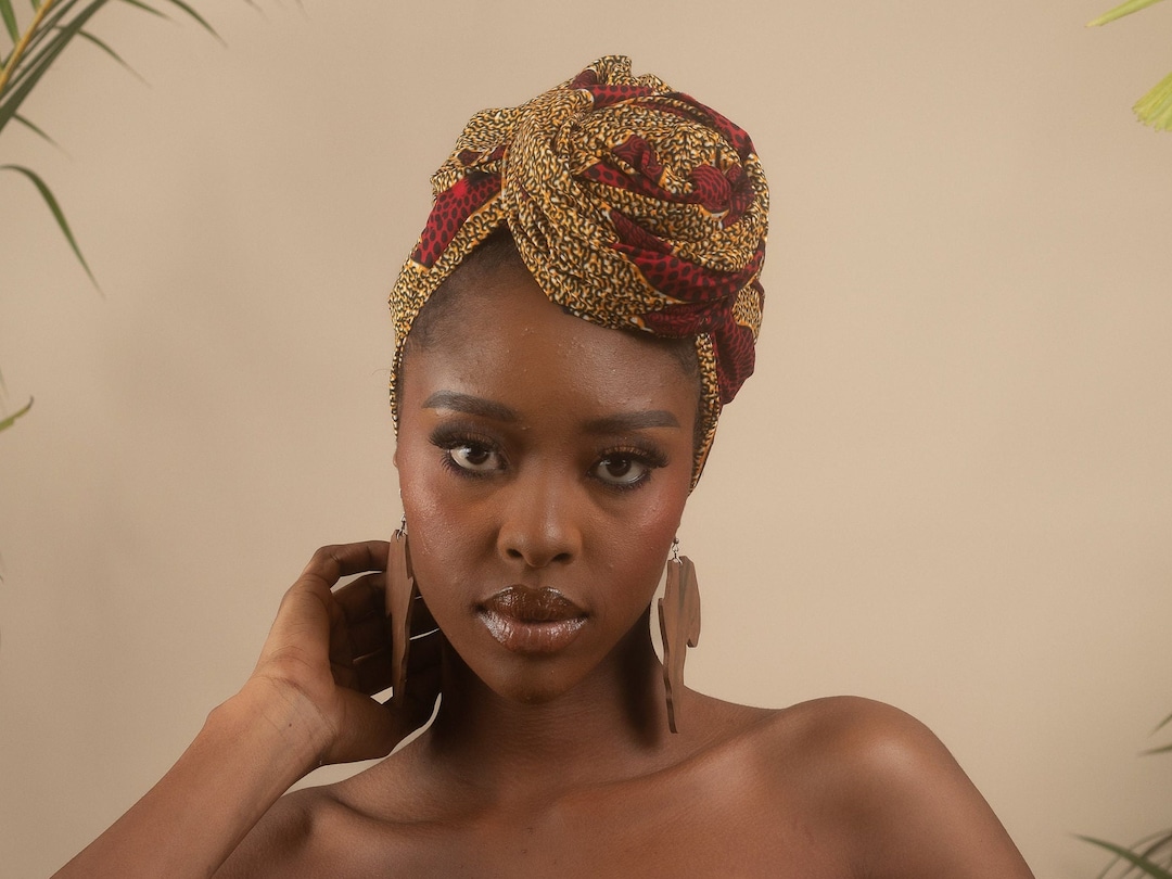 DEINA African Print Head Wrap - Etsy