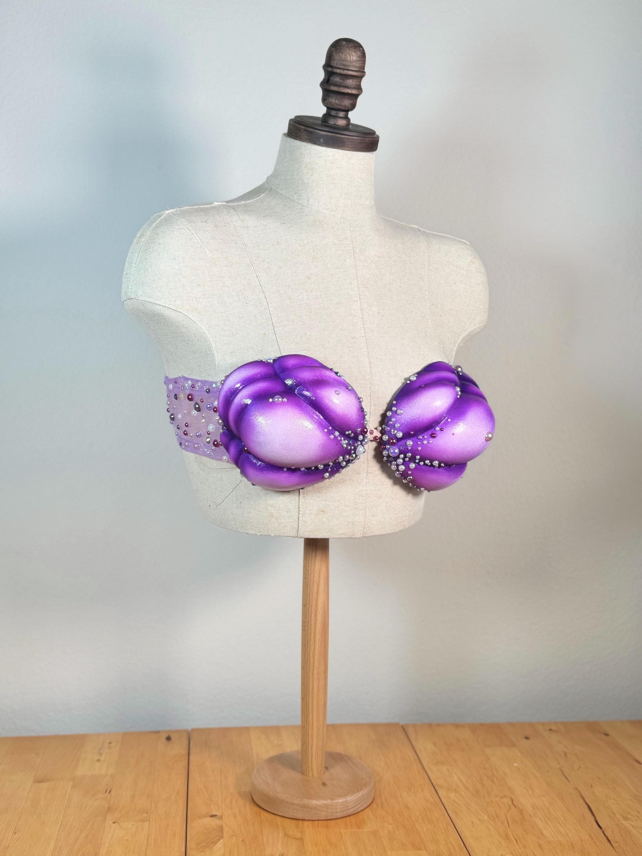 Ariel the Little Mermaid Inspired - Costume Seashell Bra - “park Style ...