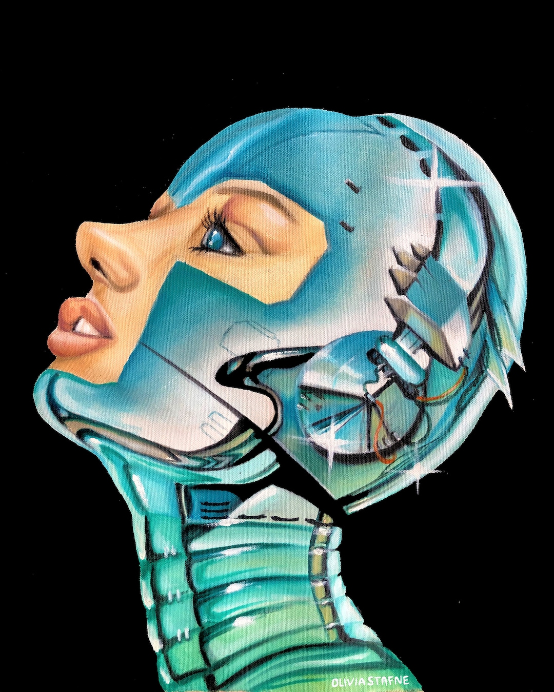 The Machine- Art Print Paper or Canvas - Etsy