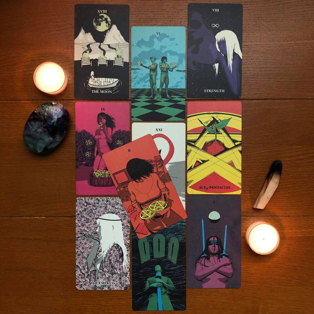 Ten Card Tarot Reading / Tarot Cards, Divination, Self Help, Self Care ...