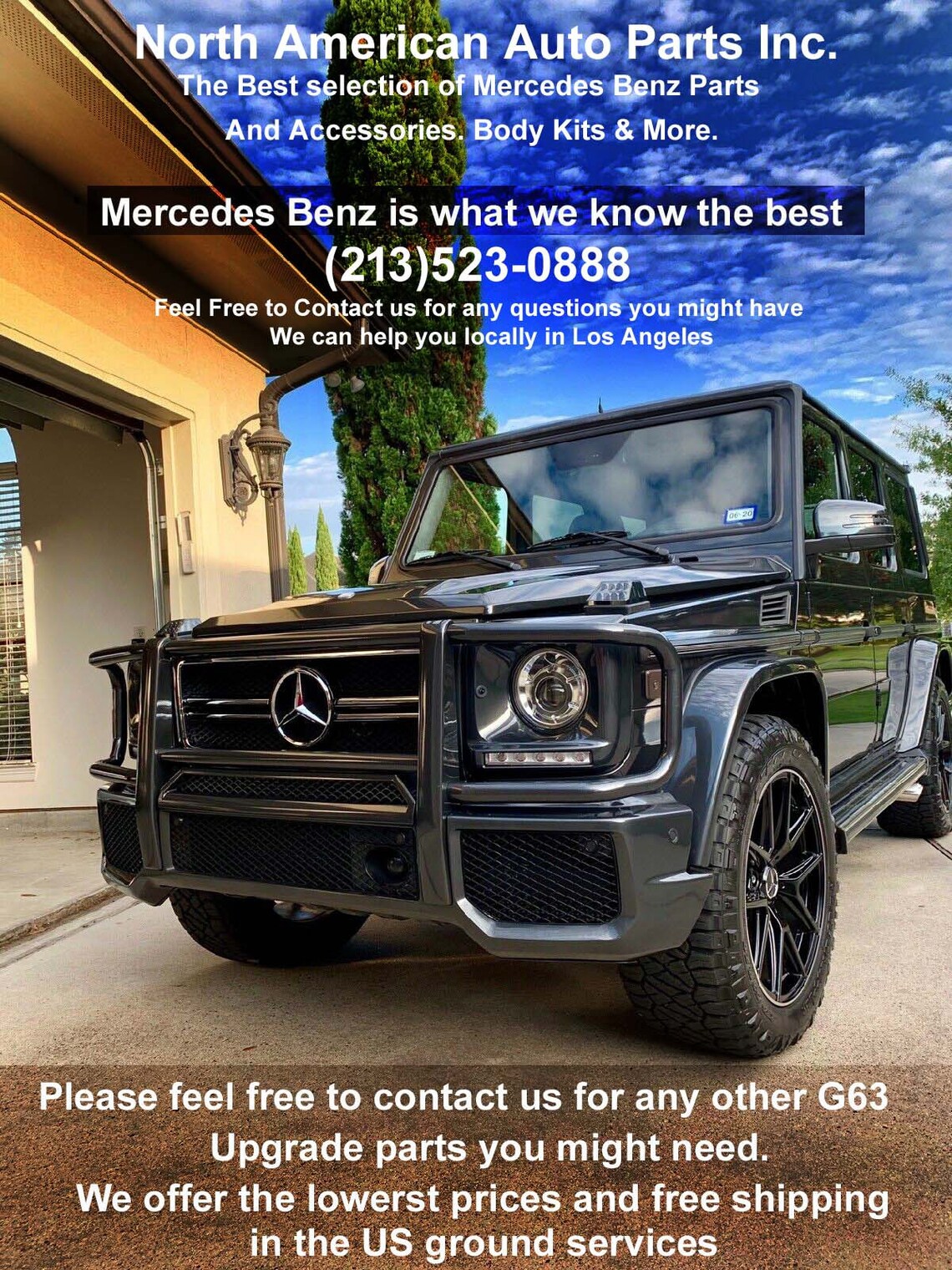 G63 Front Chrome Grille Guard Brushed Pushed Bar W463 G500 - Etsy