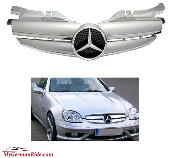 SLK R170 Silver-chrome With Chrome Star Grille New. SLK230 - Etsy