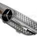 2003 2004 2005 2006 2007 2008 2009 CLK AMG Style Grille Silver-chrome ...