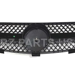 2003 2004 2005 2006 2007 2008 2009 CLK AMG Style Grille Black-chrome ...