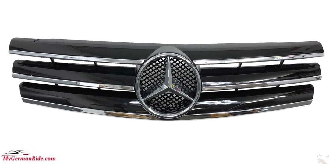 SL500 SL600 SL55 Grille Gloss Black With Star Factory - Etsy