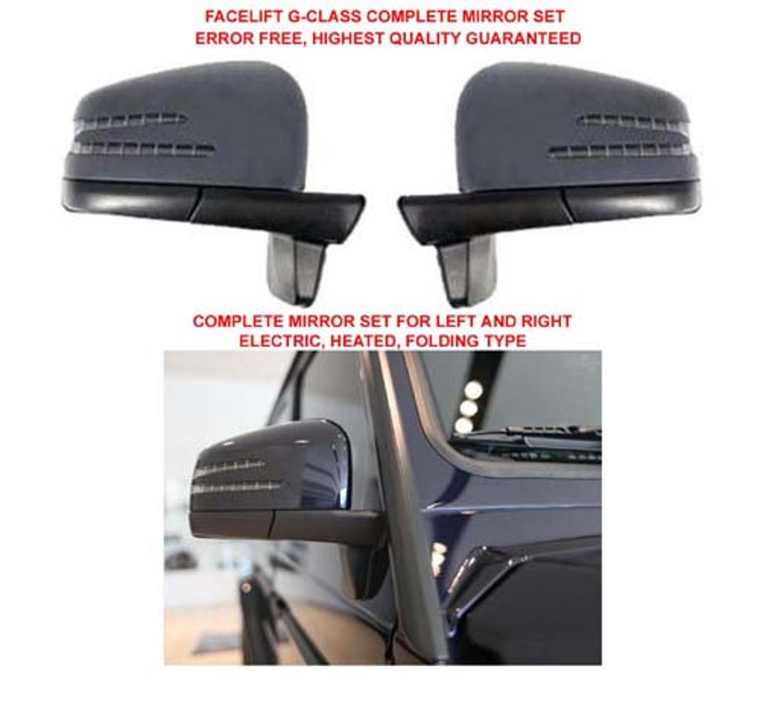 G-wagon Side View Mirror Set Complete for Both Side W463 G500 - Etsy