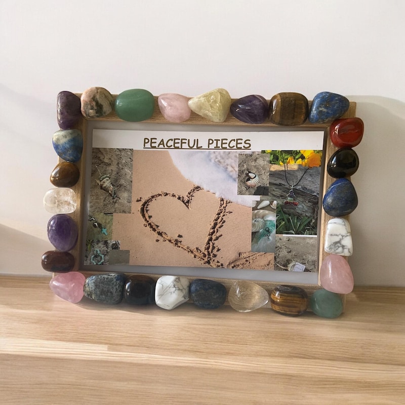 Gem Stone Picture Frames - Etsy