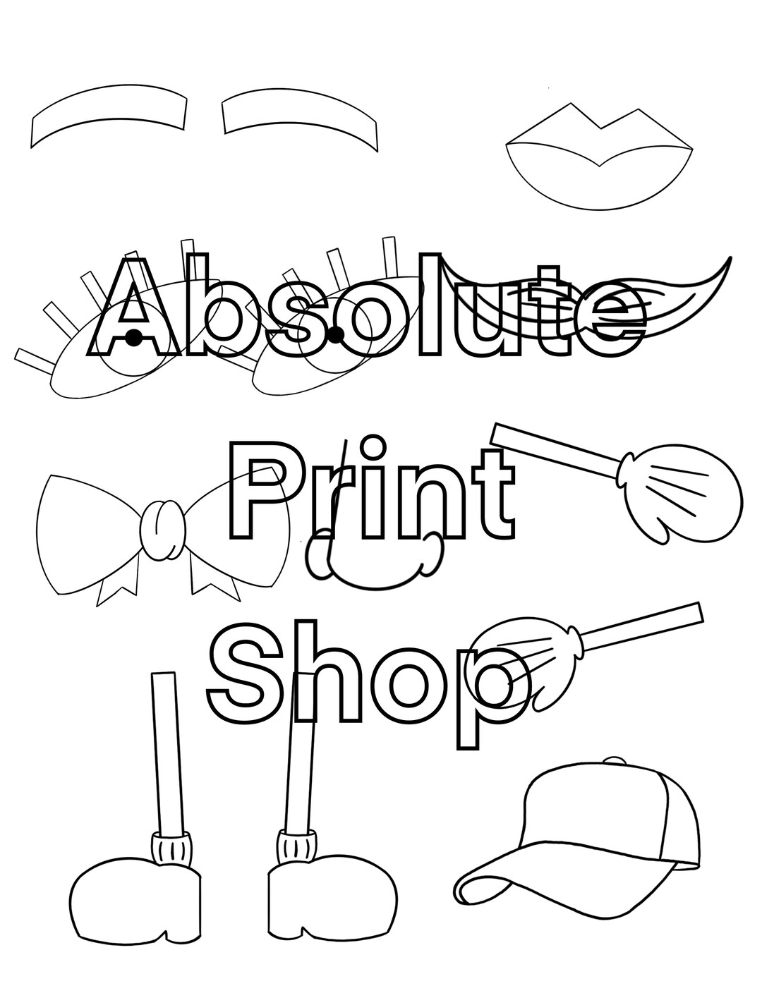 Valentines Day Mr. Heart Coloring Printout - Etsy