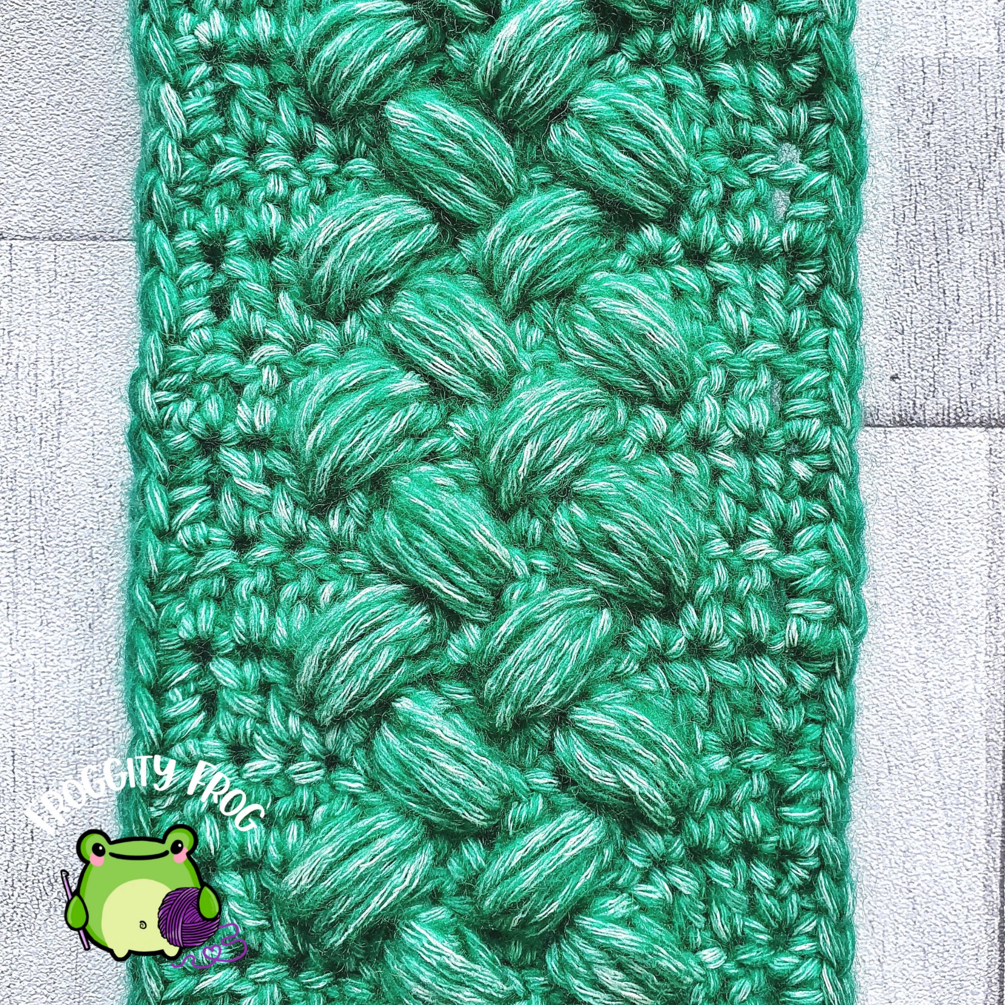 Braided Puff Ear Warmer Crochet Pattern | Chunky Headband Design (PDF ...