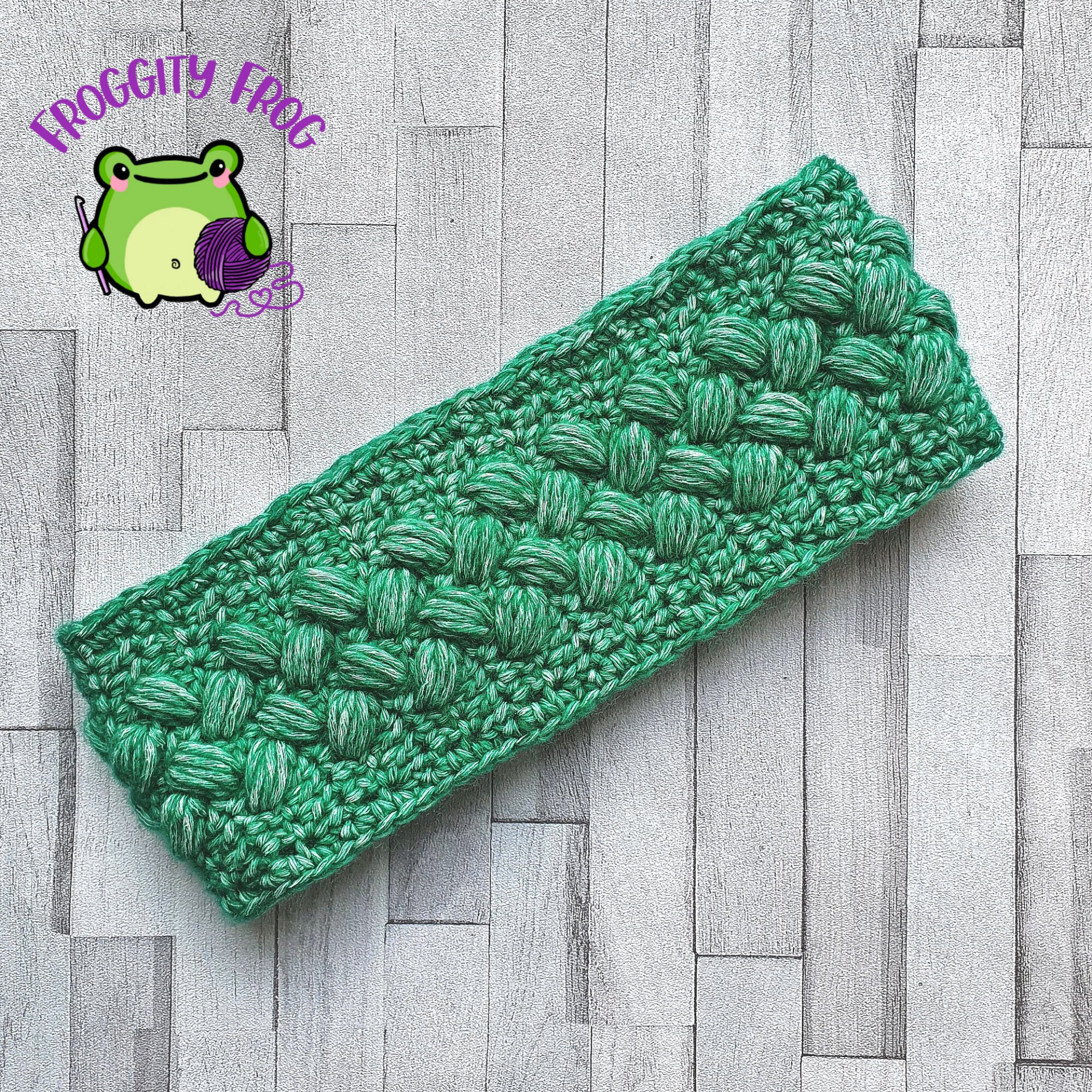 Braided Puff Ear Warmer Crochet Pattern | Chunky Headband Design (PDF ...
