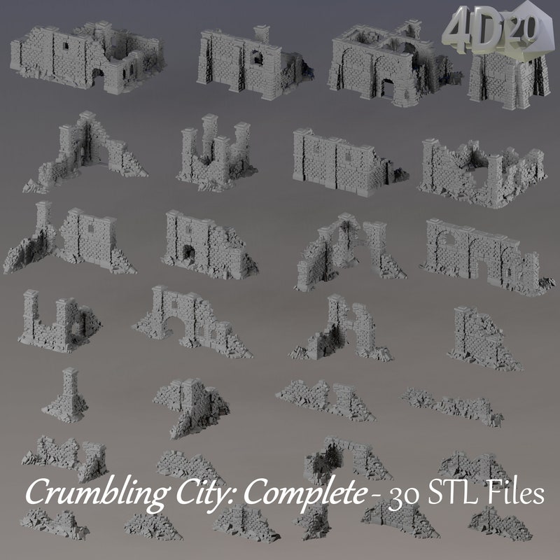 Warhammer40k Terrain Stl Files - Etsy