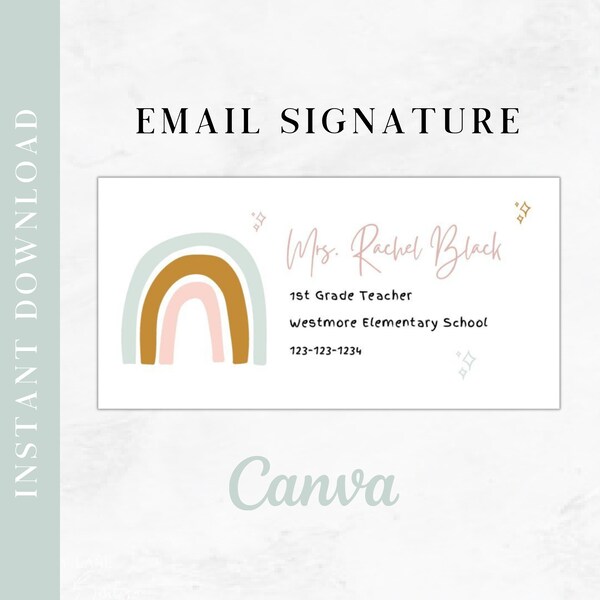 Email Signature - Etsy