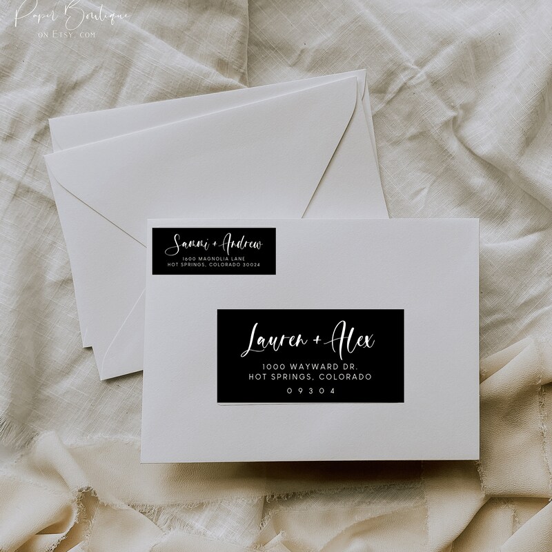 Diy Address Labels - Etsy