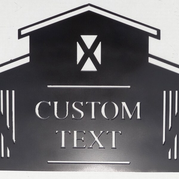 Custom Barn Sign - Make Your Own Barn Sign