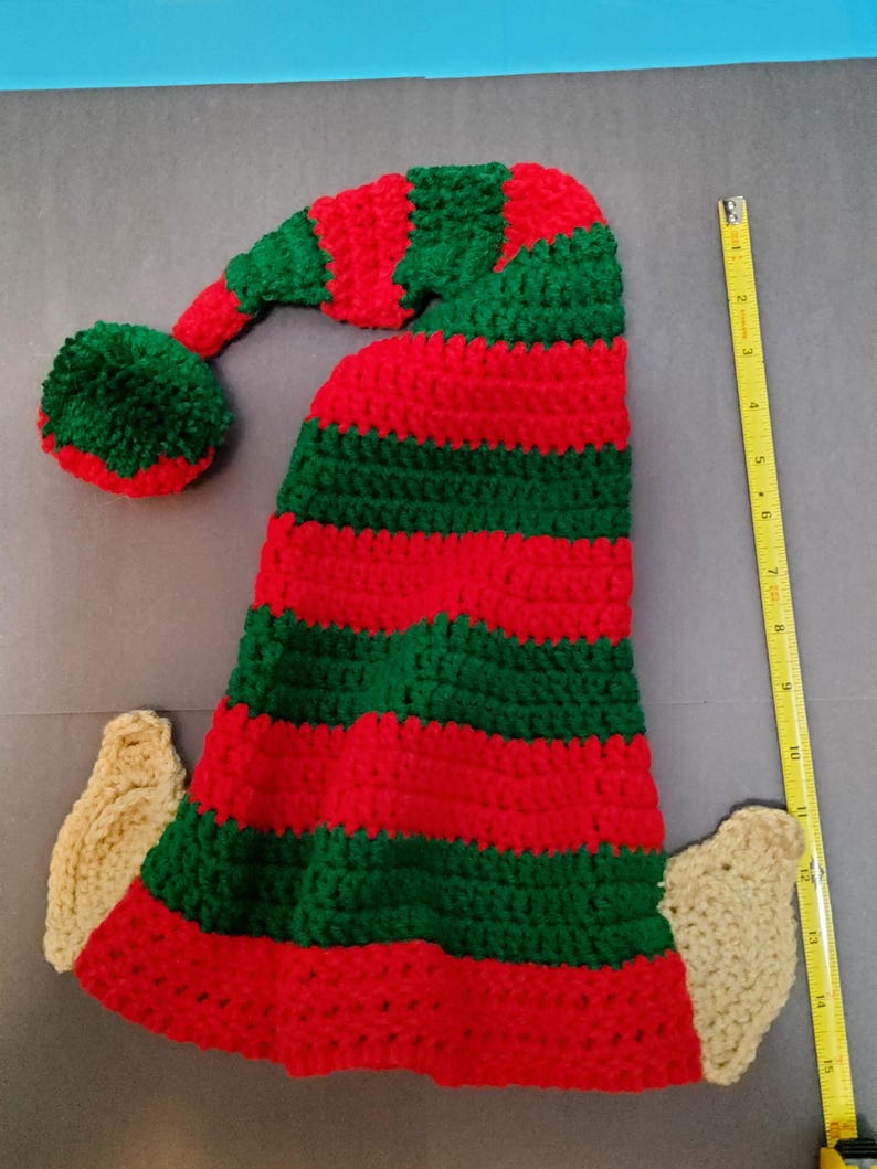 Super Fun Kid Size Elf Stocking Beanie - Etsy