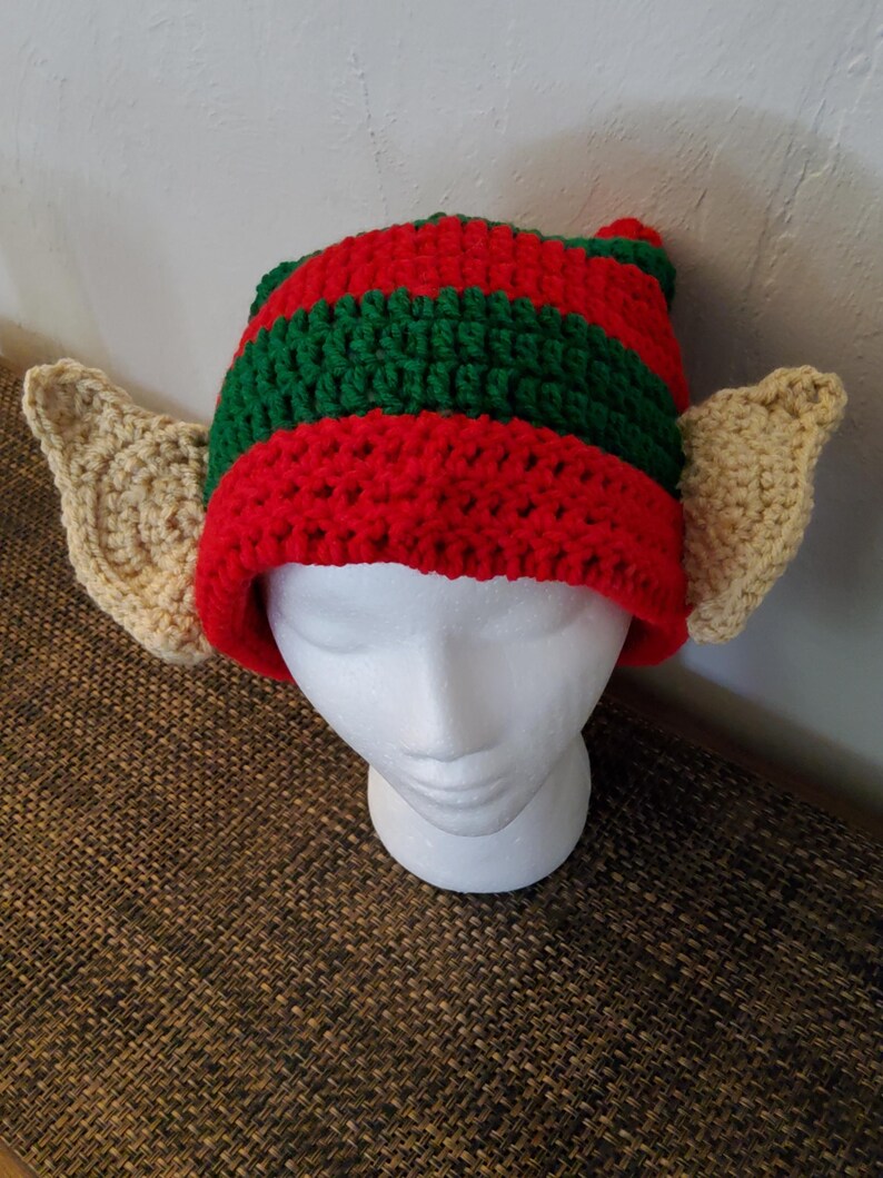 Super Fun Kid Size Elf Stocking Beanie - Etsy