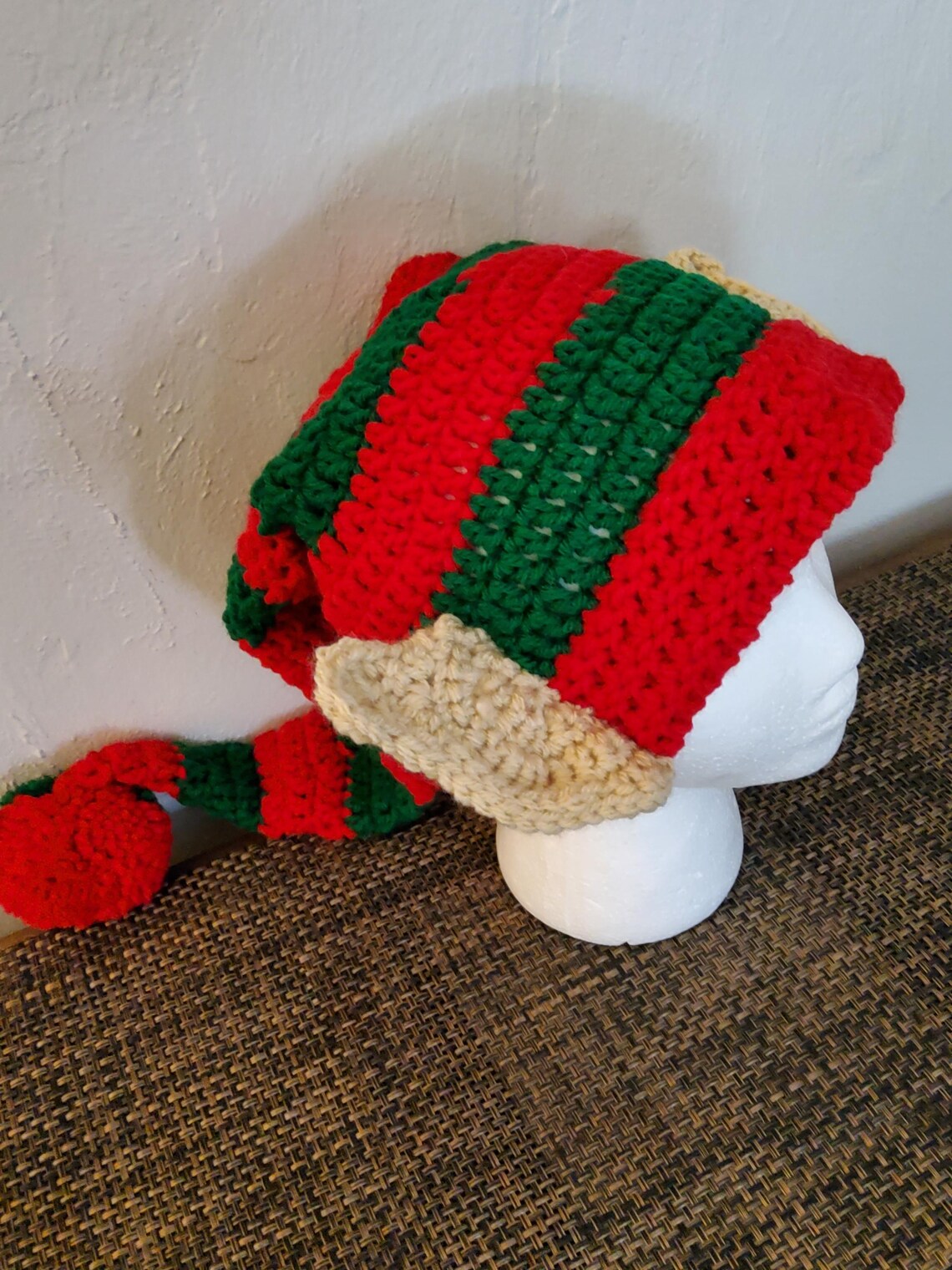 Super Fun Kid Size Elf Stocking Beanie - Etsy