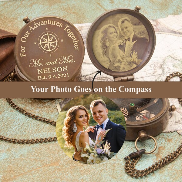 Personalized Compass - Etsy