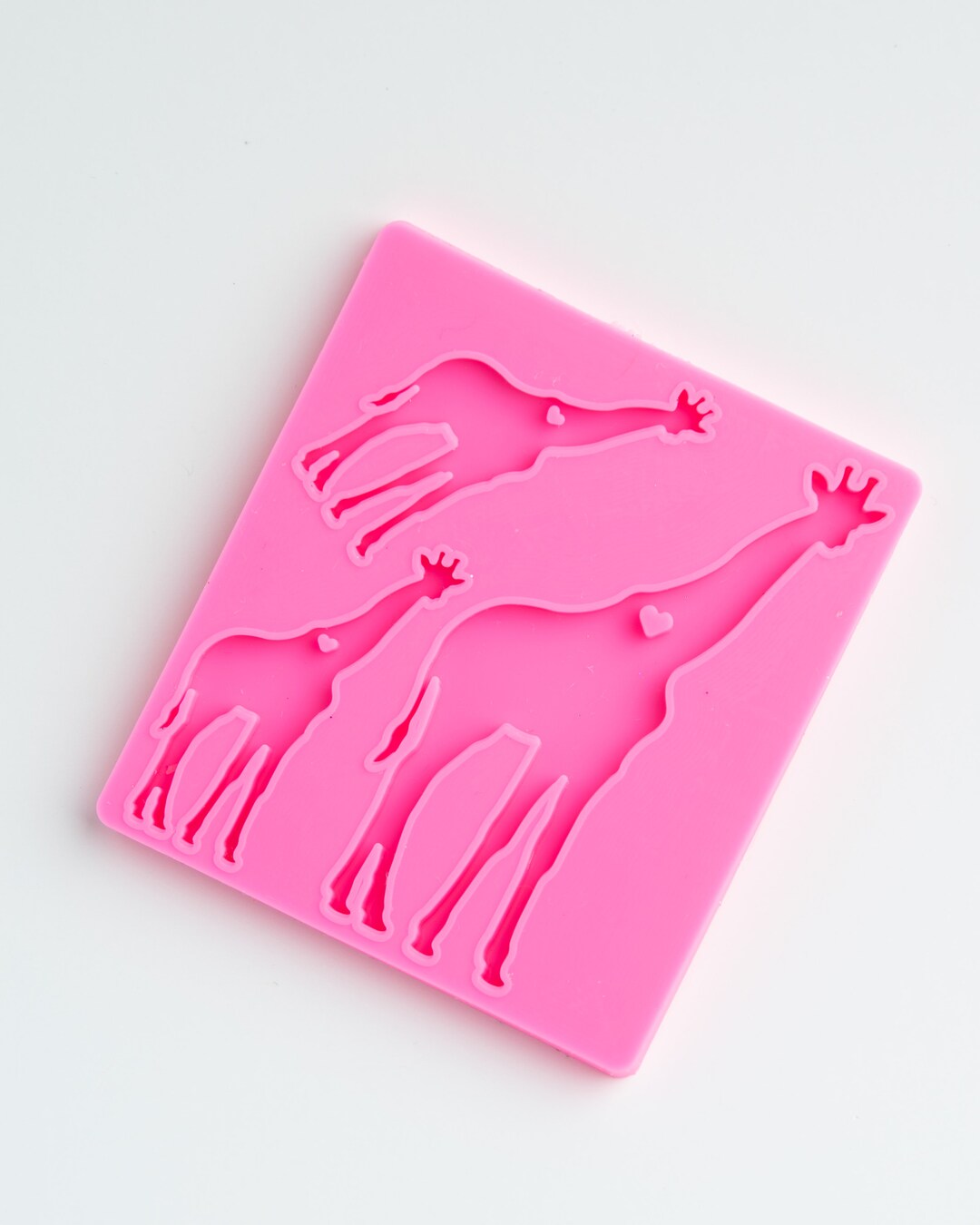 Giraffe Family Mold || Silicone Mold || Keychain Mold - Etsy