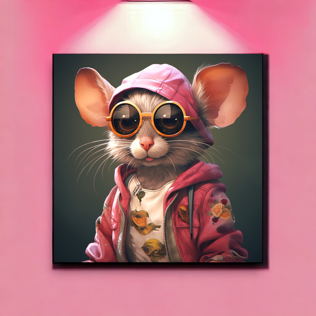Urban Farm Cute Mouse | Dressed Mice | Baby Mouse | Mice Nursery | Cute ...