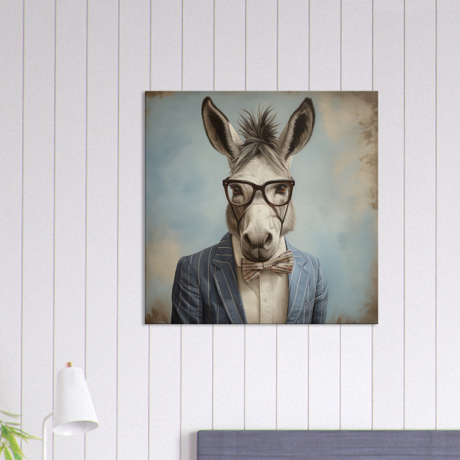 Urban Farm Donkey Wall Art | Donkey Print | Cute Donkey | Donkey Gift ...
