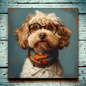 Urban Farm Cavapoo | Doodle Dog Art | Cavapoo Dad | Cavapoo Mom ...