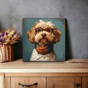 Urban Farm Cavapoo | Doodle Dog Art | Cavapoo Dad | Cavapoo Mom ...