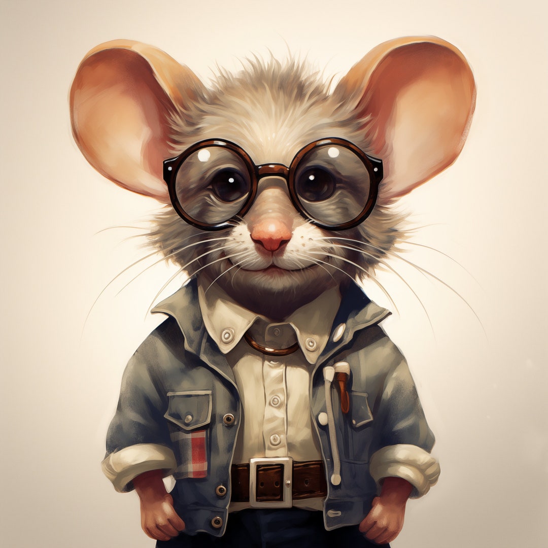 Urban Farm Mouse Decor | Dressed Mice | Cute Mouse | Mice Nursery ...