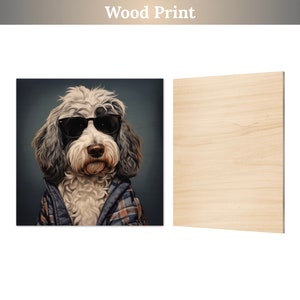 Urban Farm Sheepadoodle Art | Sheepadoodle Print | Sheep Dog Wall Art ...