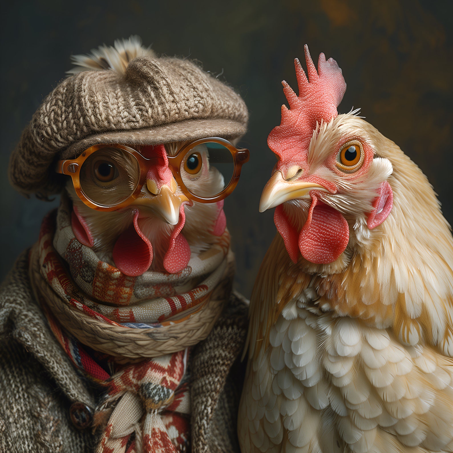 Urban Farm Chicken Love | Victorian Chicken | Chicken Poster | Chicken ...
