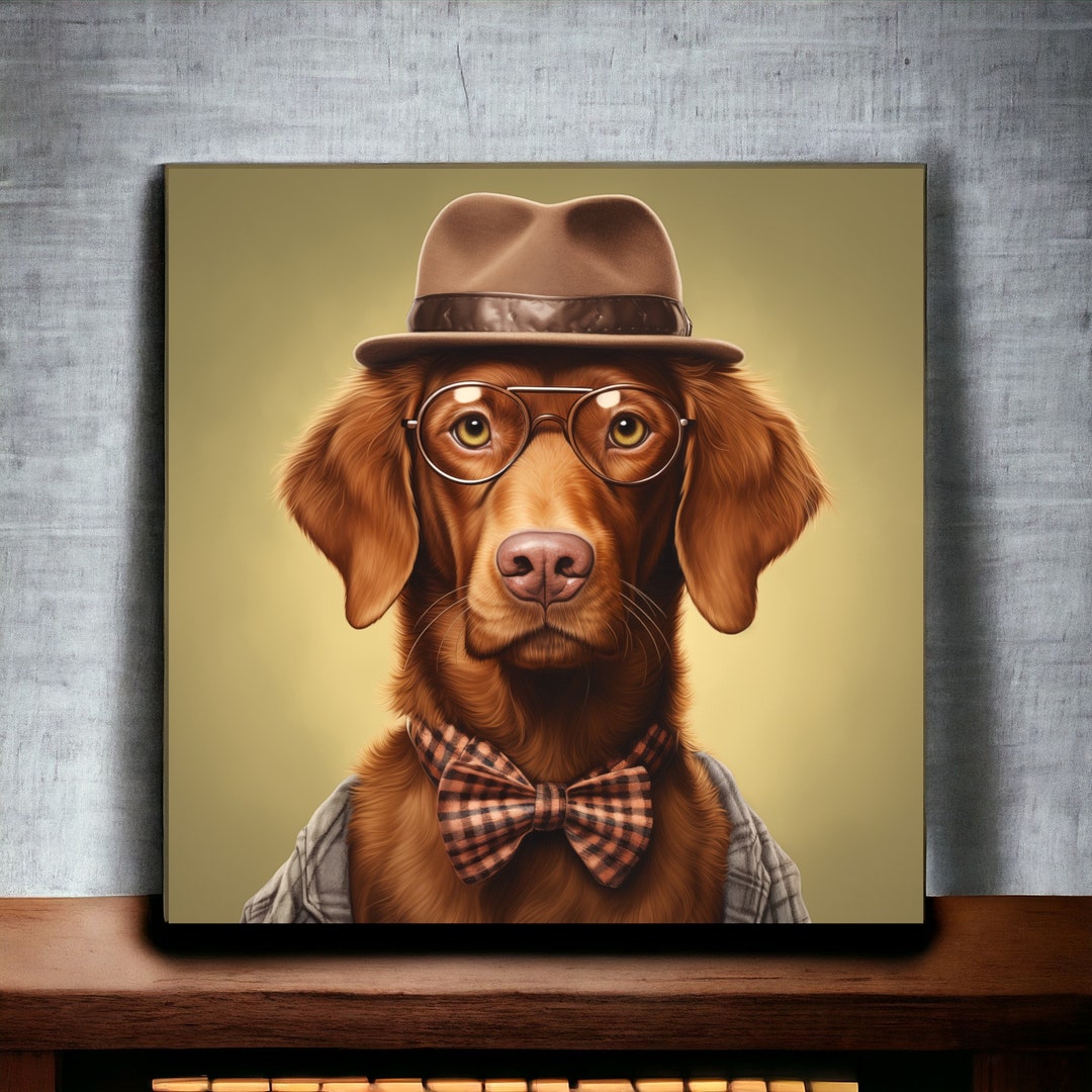 Urban Farm Chocolate Lab Art | Chocolate Lab Painting | Chocolate Lab ...