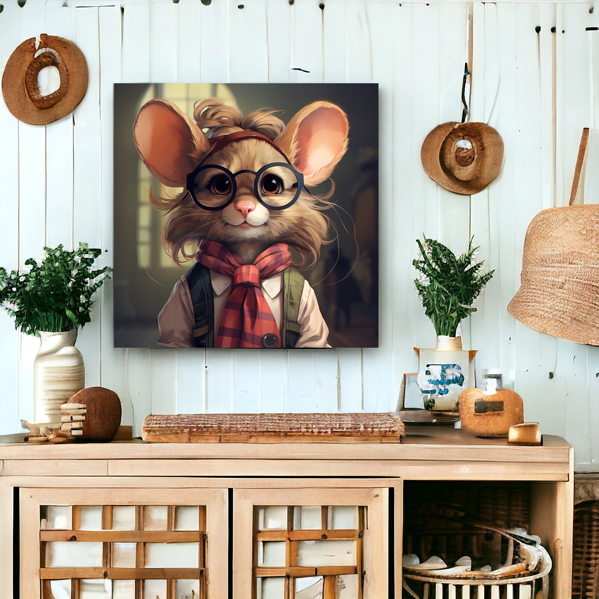 Urban Farm Baby Mouse Dressed Mice Cute Mouse Mice Nursery Cute Mice ...