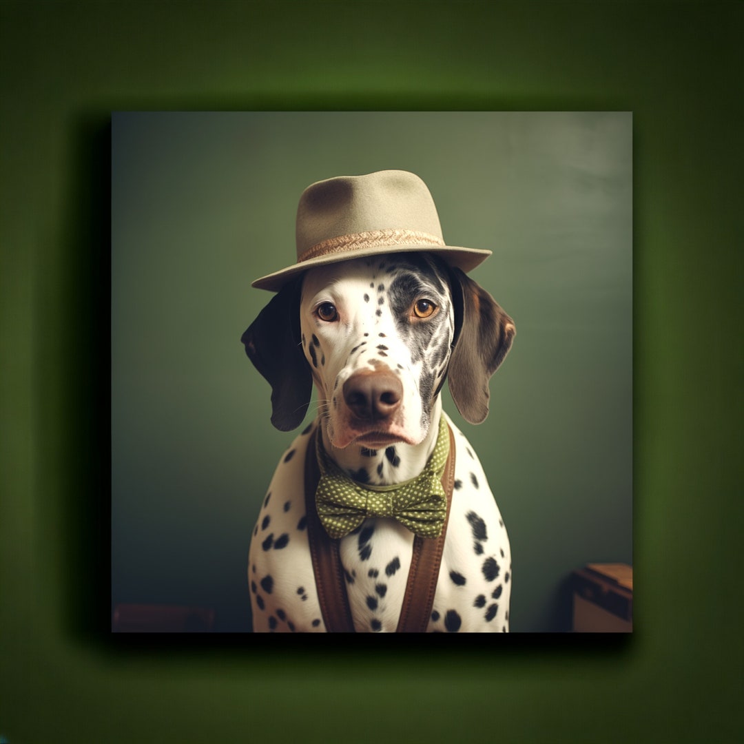 Urban Farm Dalmatian Wall Art | Dalmatian Decor | Dalmatian Art Print ...