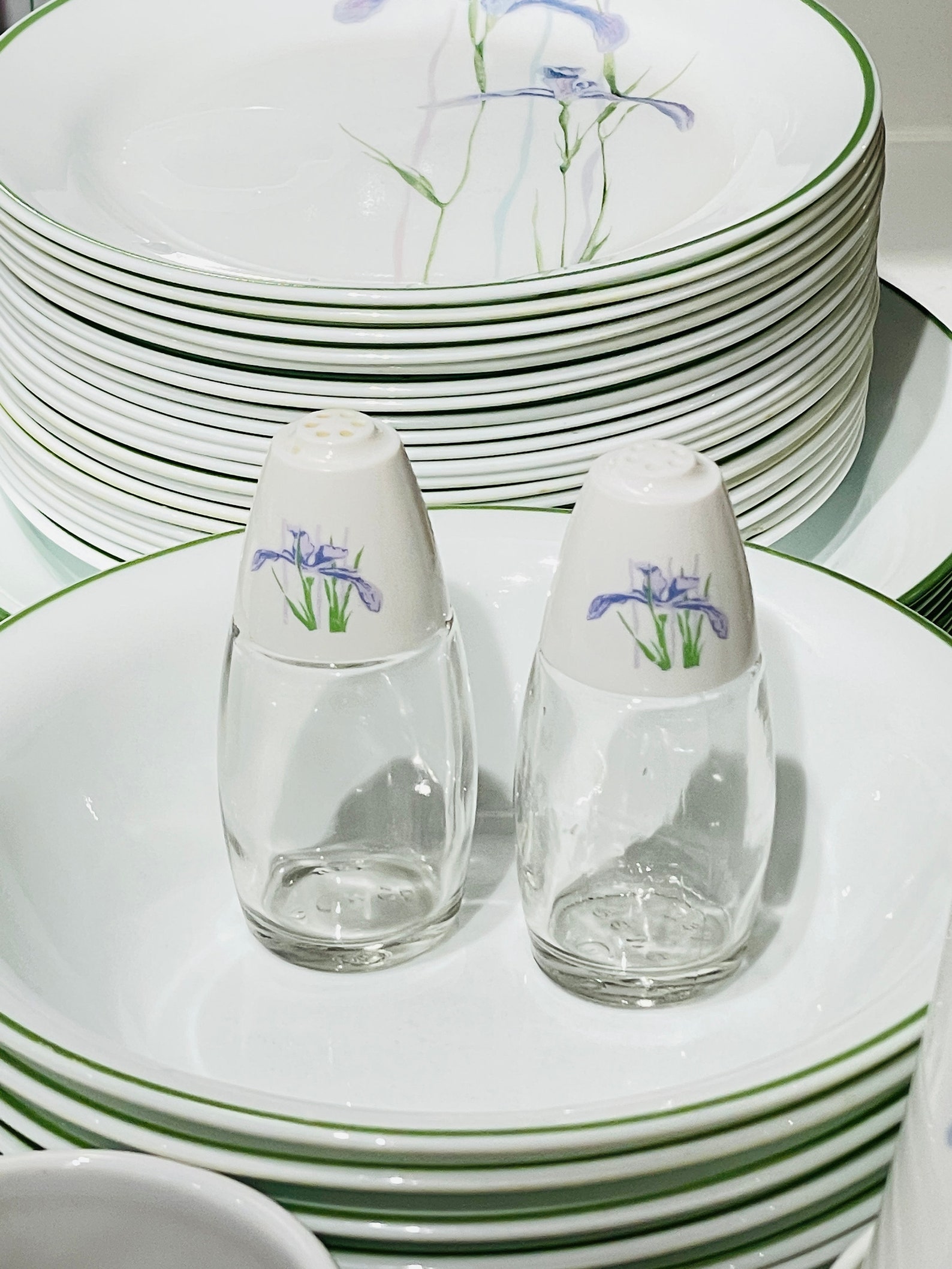 Corelle, Corning, Shadow Iris, Sold Separately, Casserole Set, Glasses ...