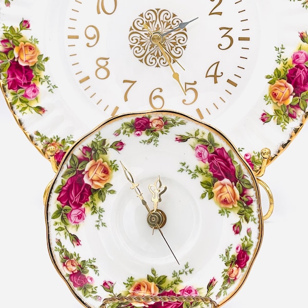 China Plate Clock - Etsy