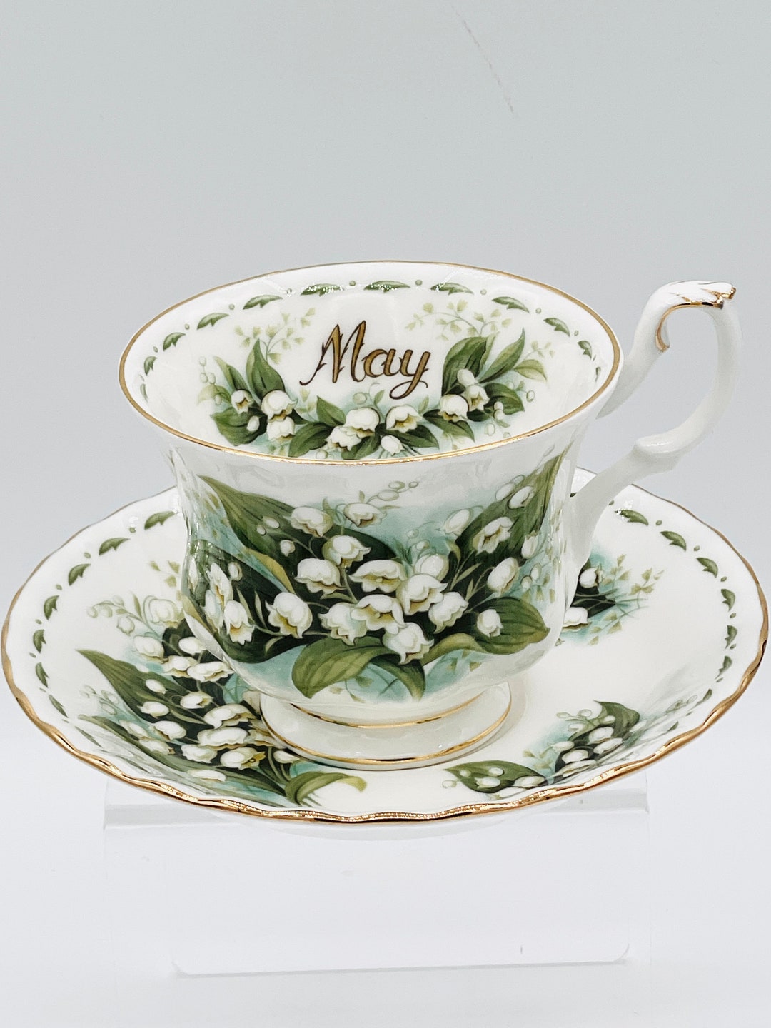 Royal Albert, Lily of the Valley, Flower of the Month Series, May, Bone ...