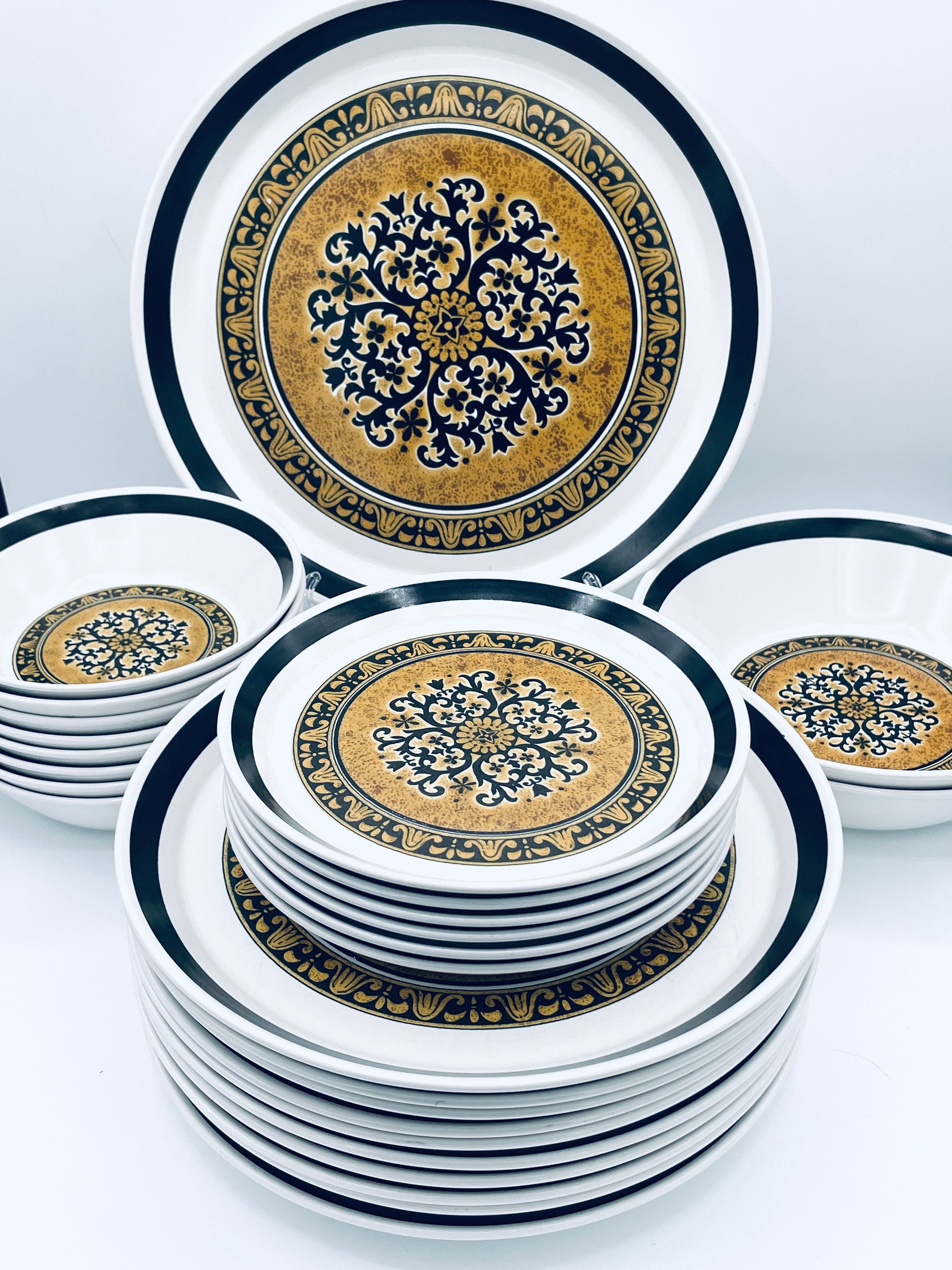 Aztec Dinnerware Set - Etsy Aztec Dinnerware Set - Etsy