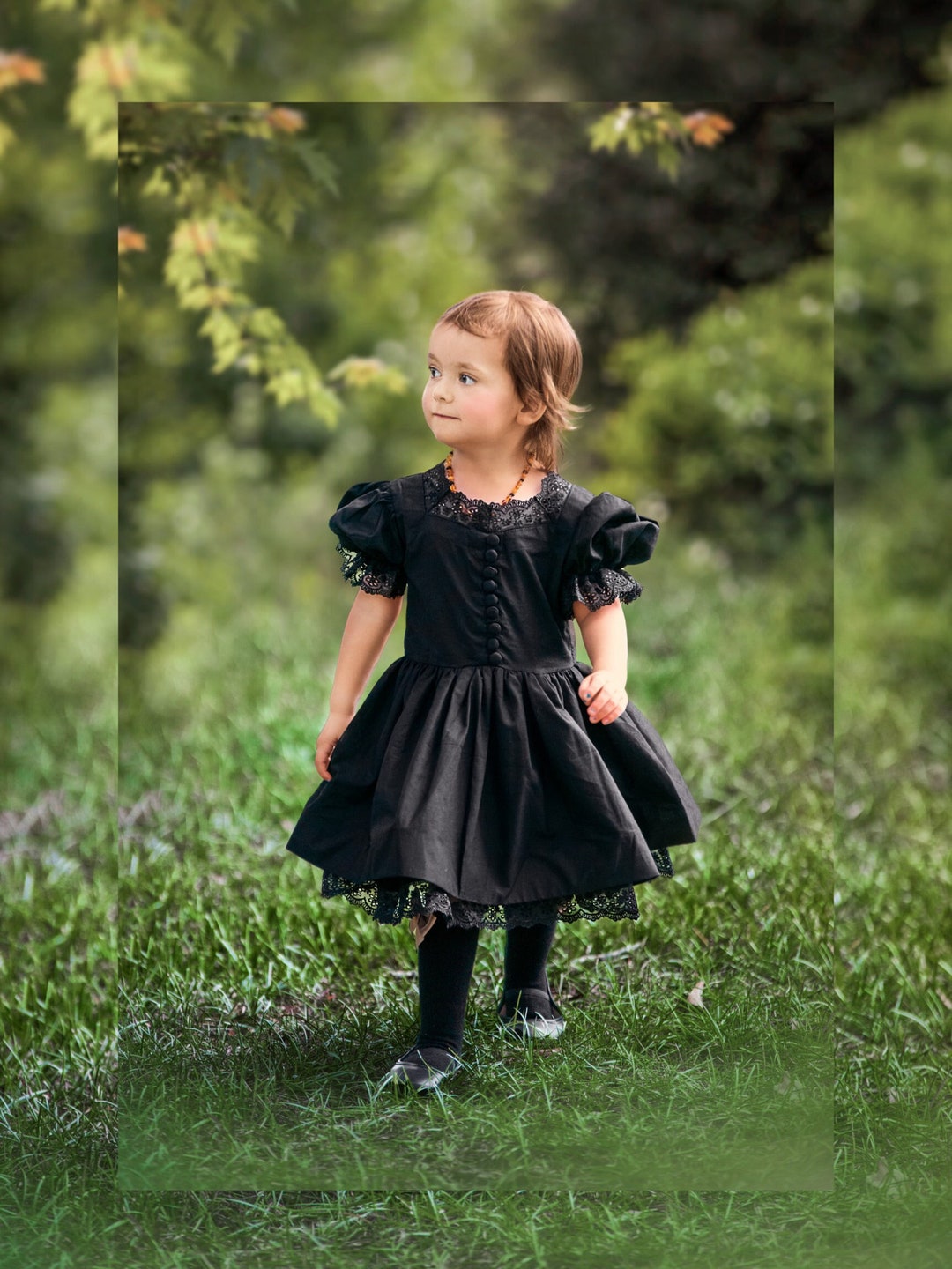 Ember Dress / Cotton Witch Dress/renaissance Dress - Etsy