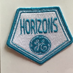 Epcot Horizons GE Outside Sign Logo Tribute Patch Iron on Disney World ...