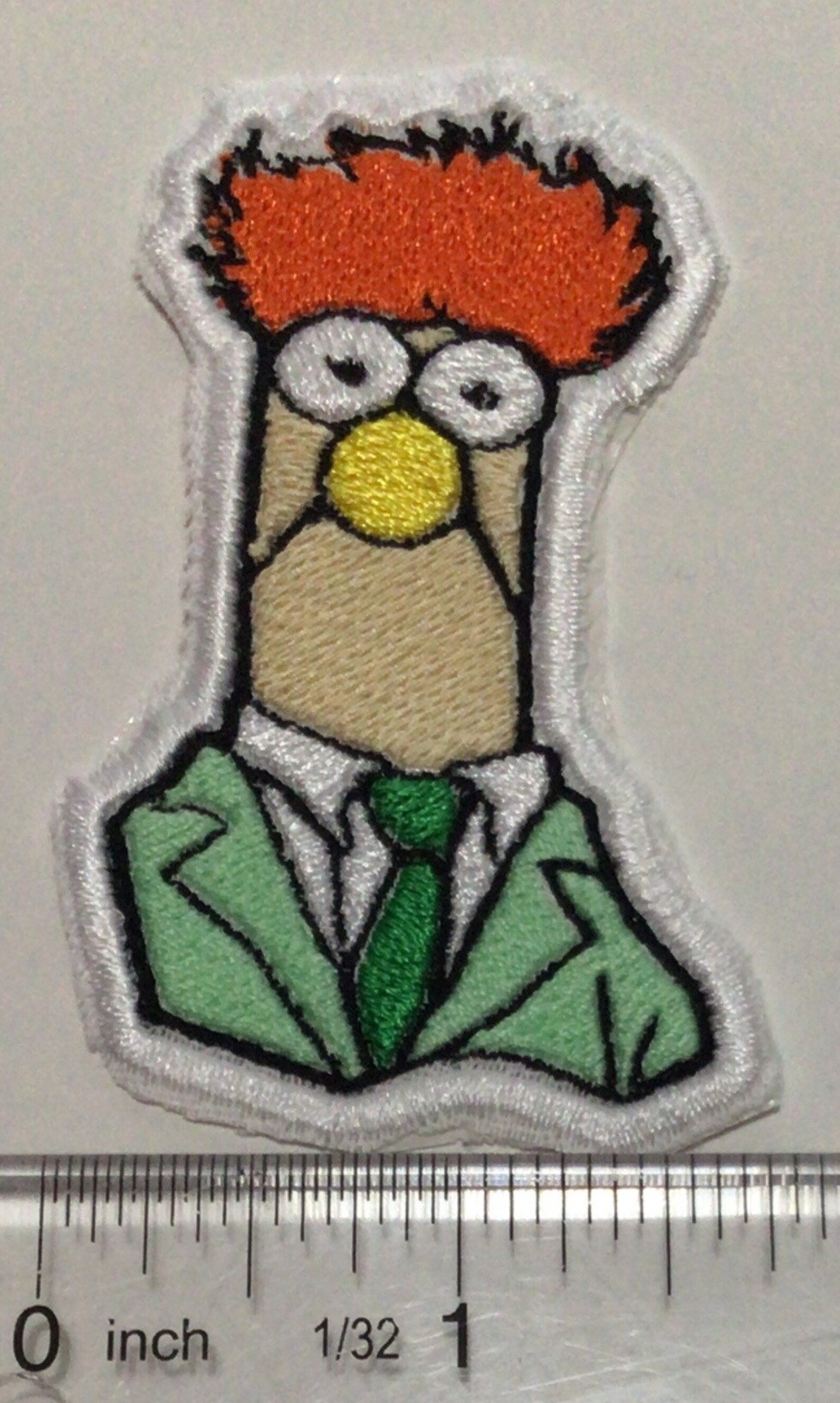 Muppets Beaker tribute patch Iron on Disney Muppets 3D | Etsy