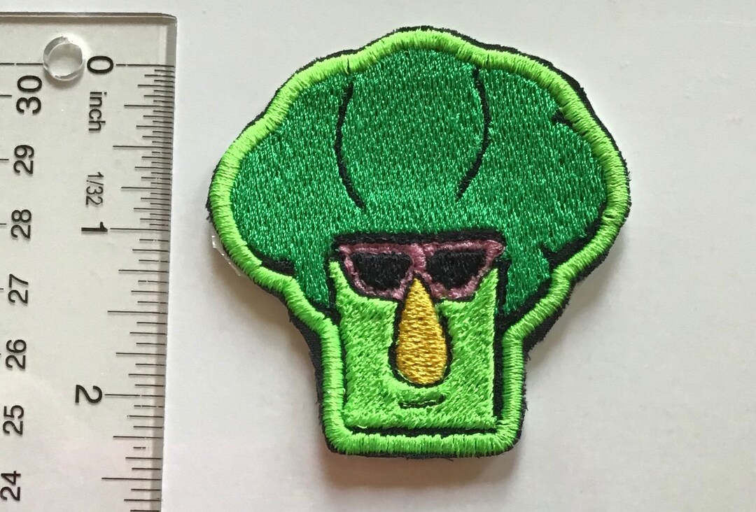 Epcot the Land Kitchen Kabaret Food Rocks Broccoli Tribute Patch Iron ...