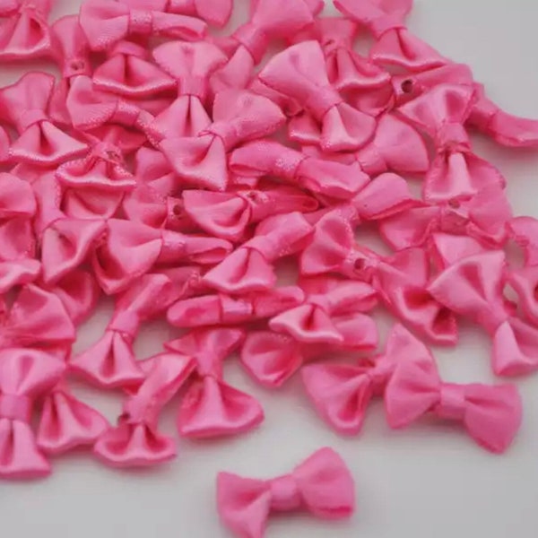 Small Light Pink Bows - Etsy